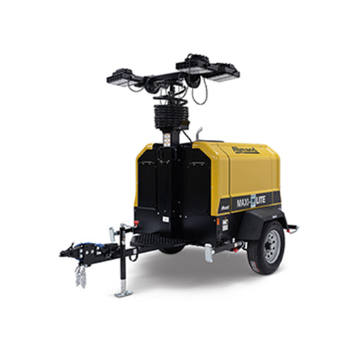 Towable Light Tower | 20kW Generator, 4 x 1250W Metal Halide, 30 ft. V ...