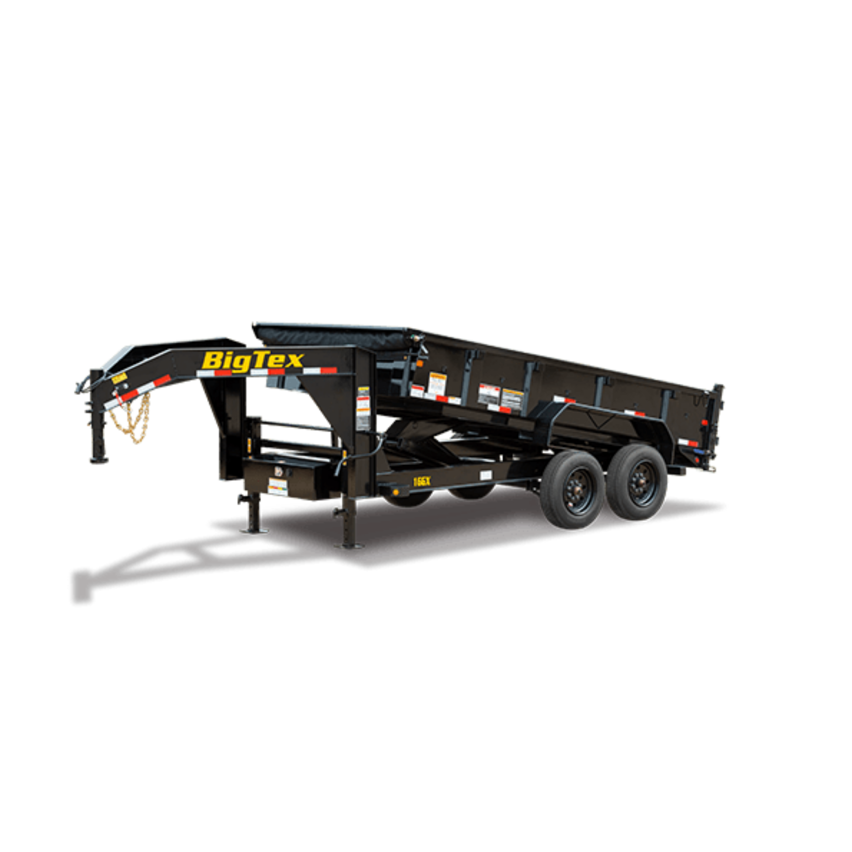16' DUMP TRAILER - GOOSENECK — Coastal Pumps